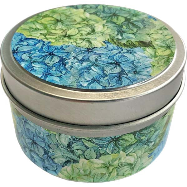 Hydrangea Candle TIn – SeaCrateClub